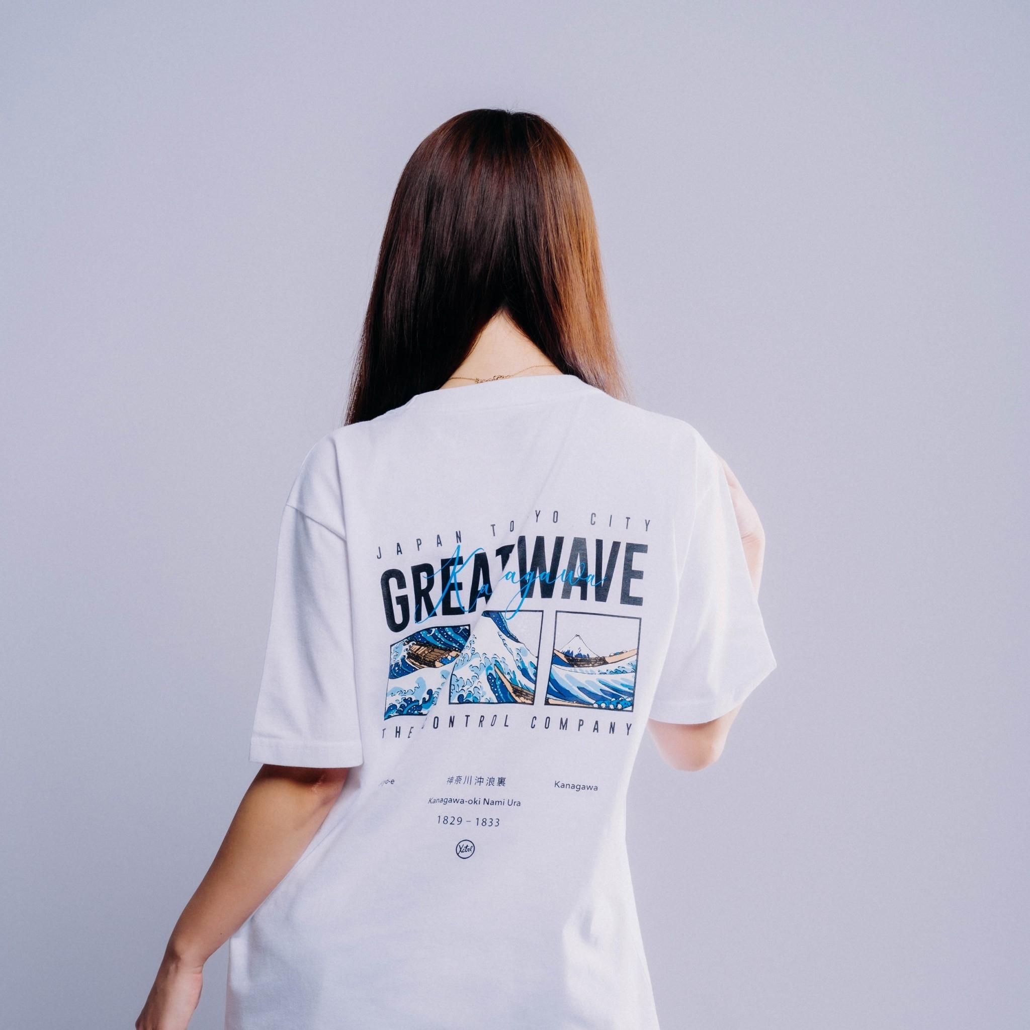 XCTRL GREAT WAVE短T-白