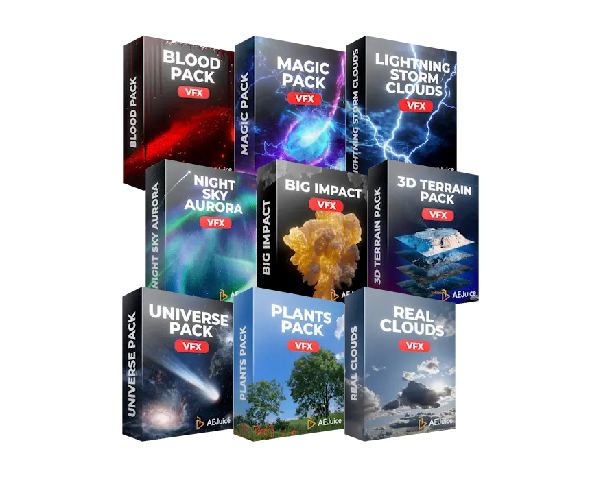 AEJuice Film VFX Bundle 影像特效套組（序號下載版）