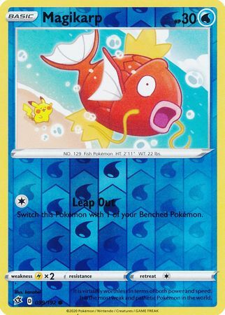 S2 Magikarp - 039/192 - Common Reverse Holo