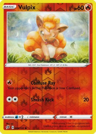 S2 Vulpix - 024/192 - Common Reverse Holo