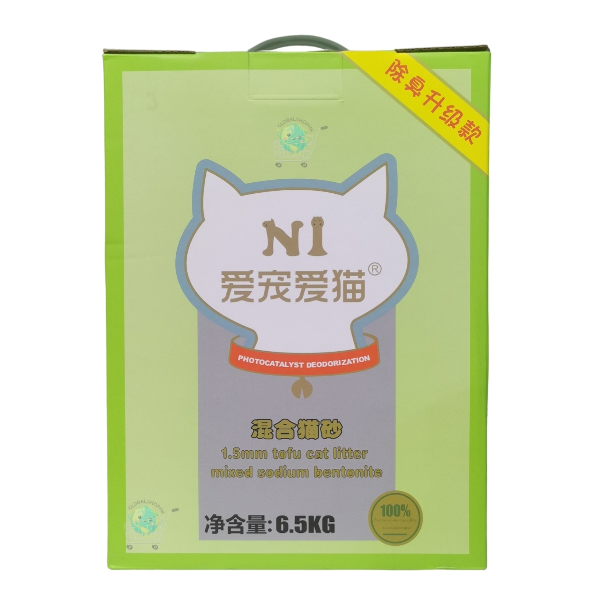 N1- 愛寵愛猫混合猫砂, 6.5KG