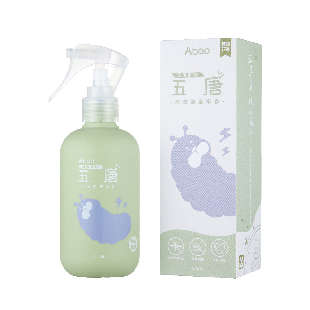 Abao 阿寶 五告植萃噴霧五唐-驅蚊防蟲200ml