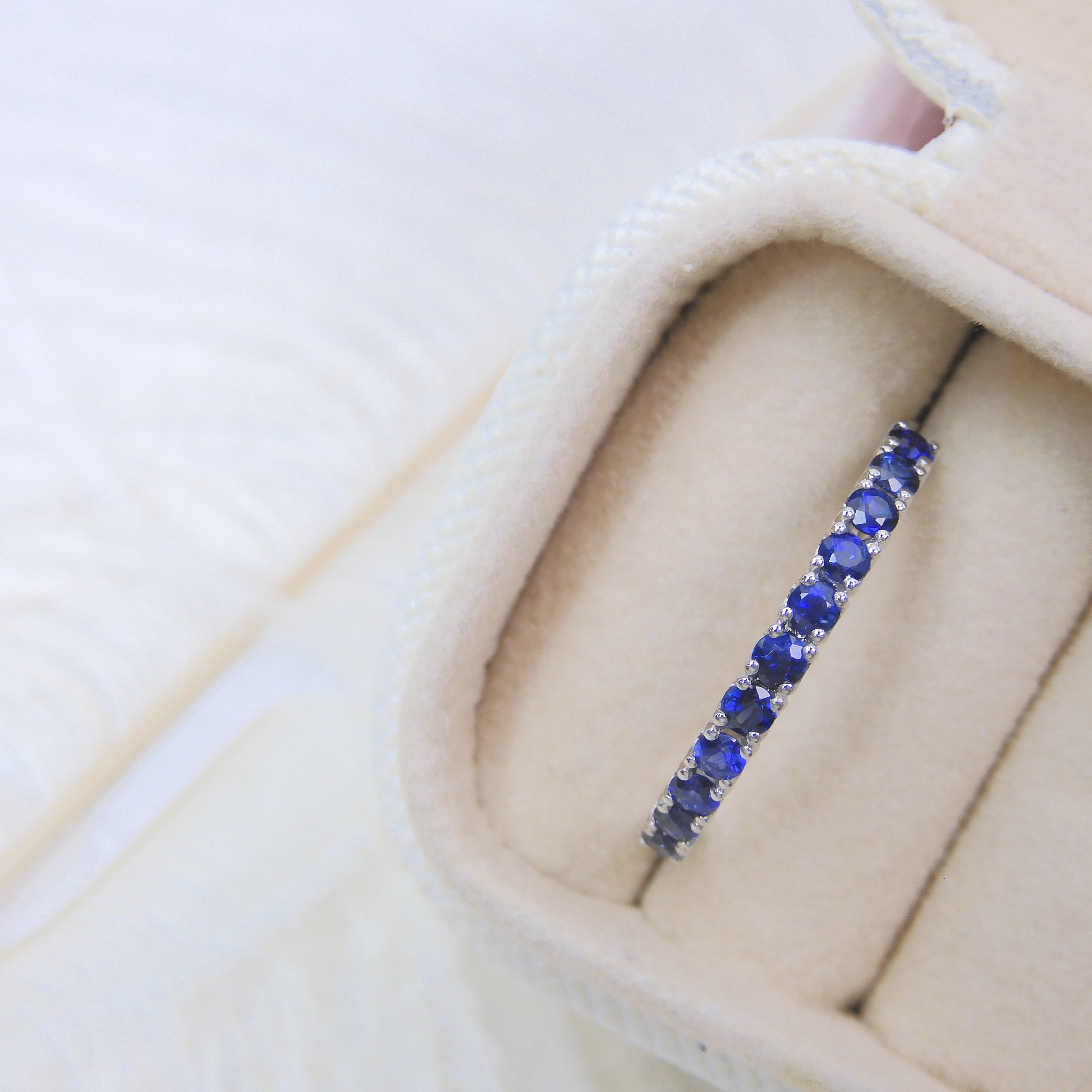 Aloha Jewellery | 18K金 0.48ct 藍寶石戒指