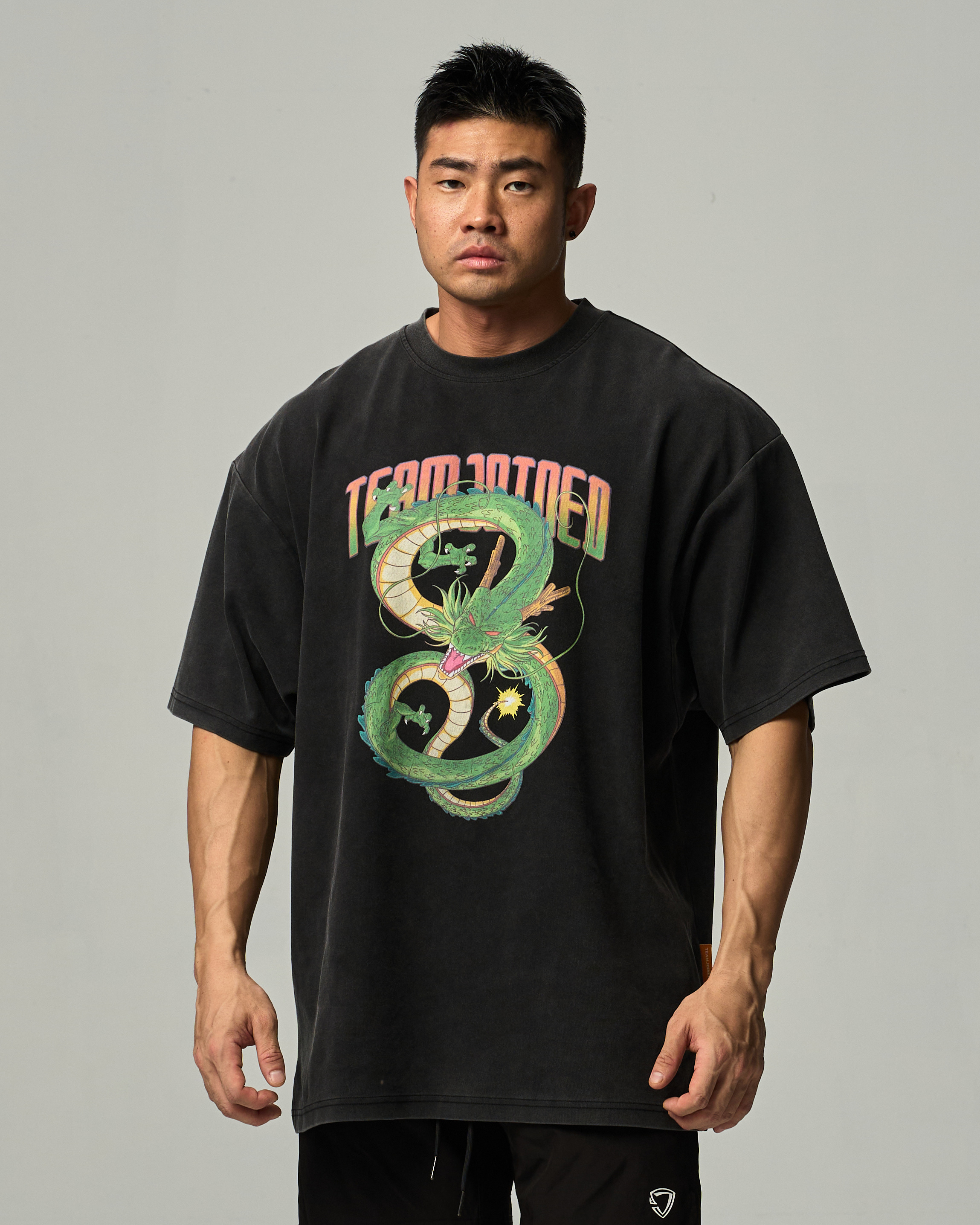 Joined® x 七龍珠Z 神龍 重磅 Extra-Oversized【洗黑】