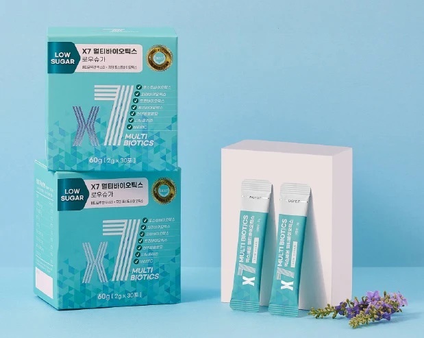 {X7 Multibiotics Raw Sugar Lactobacillus 2g x 30 packet