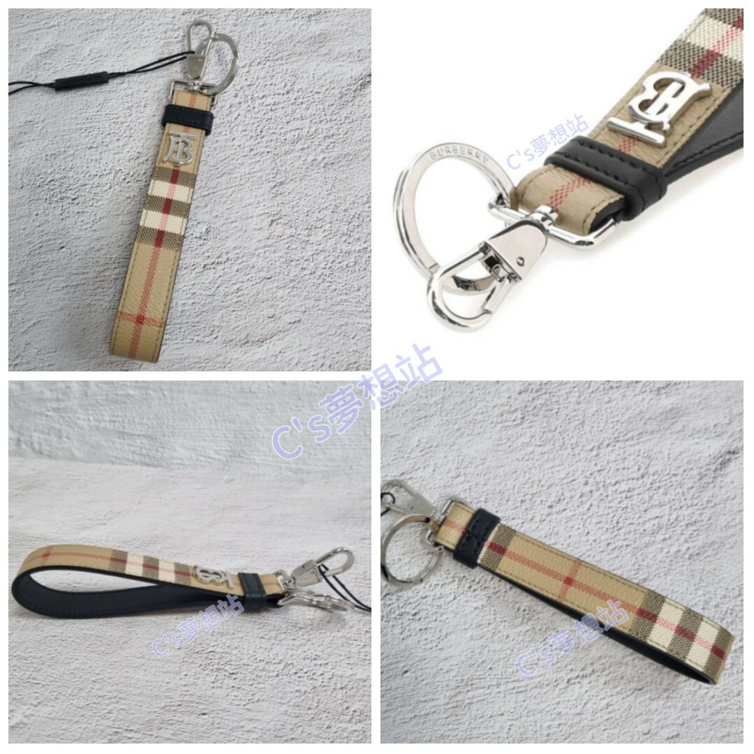 Burberry Check Keychain