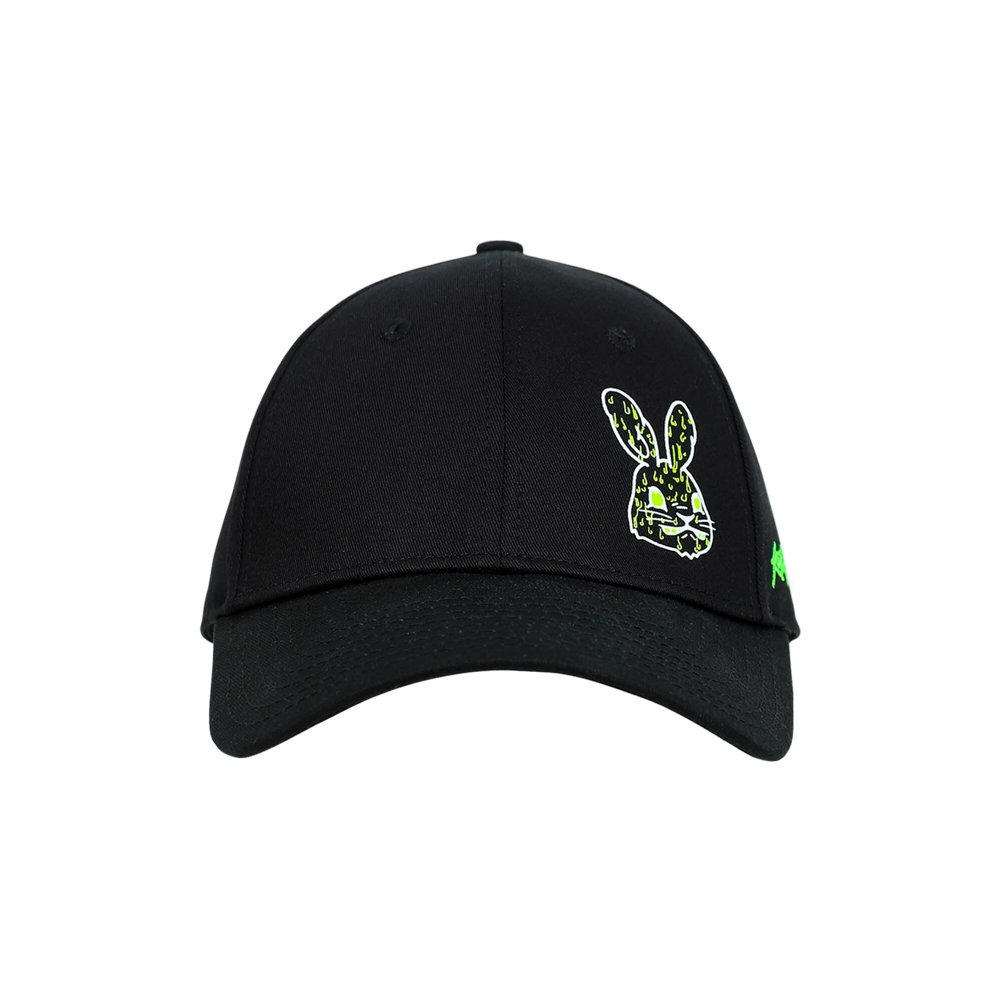 【KIKS】Panic Rabbit Cap Black 爆汗兔棒球帽 黑 S4P3005BK