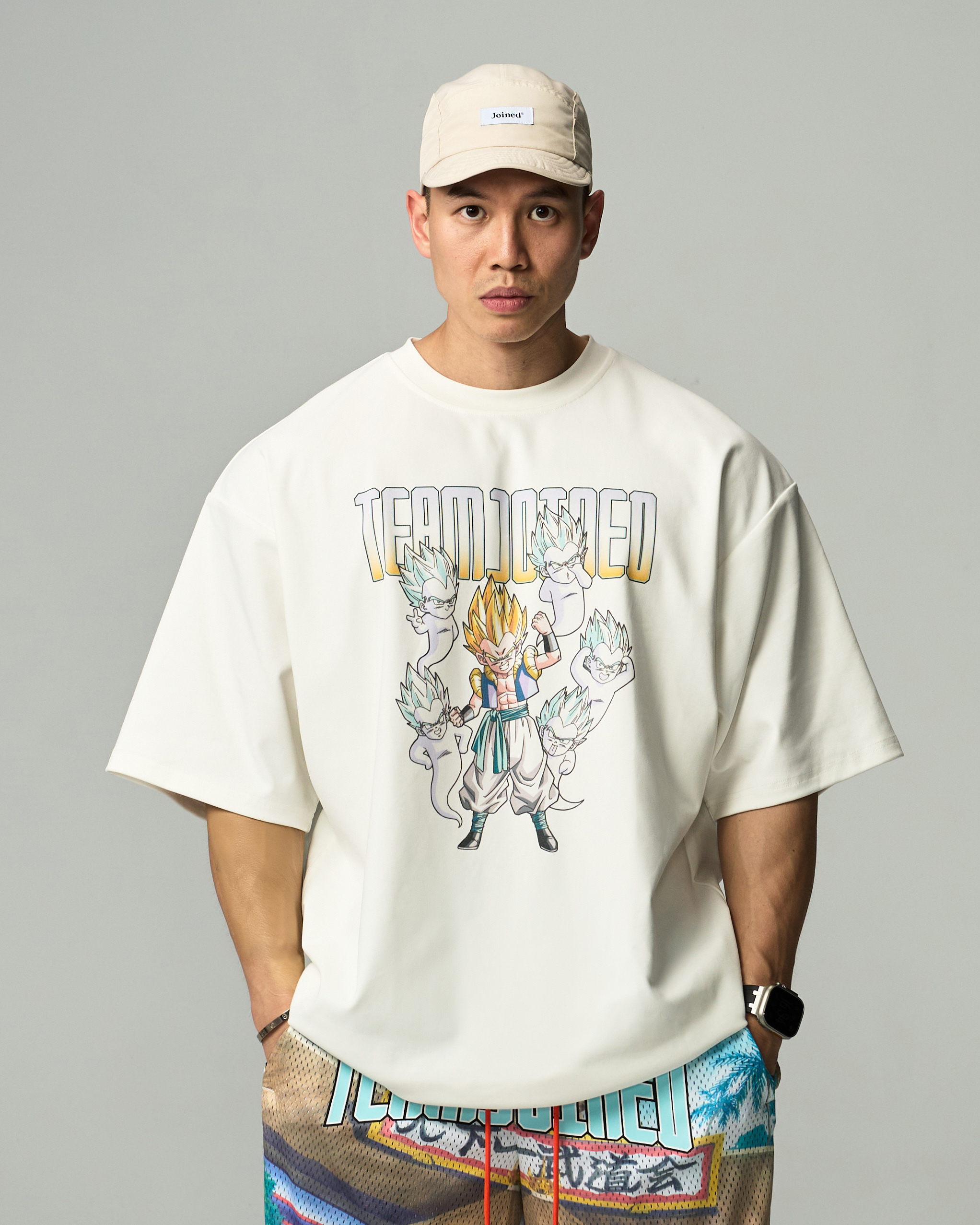 Joined® x 七龍珠 悟天克斯 重磅 Extra-Oversized【白】