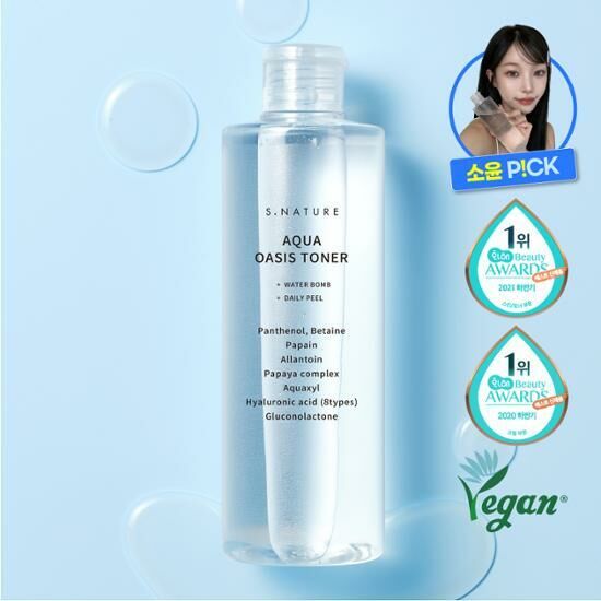 S Nature Aqua Oasis Toner 300ML