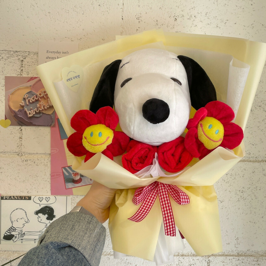 PEANUTS Snoopy Flower Doll Bouquet 史努比 公仔花束