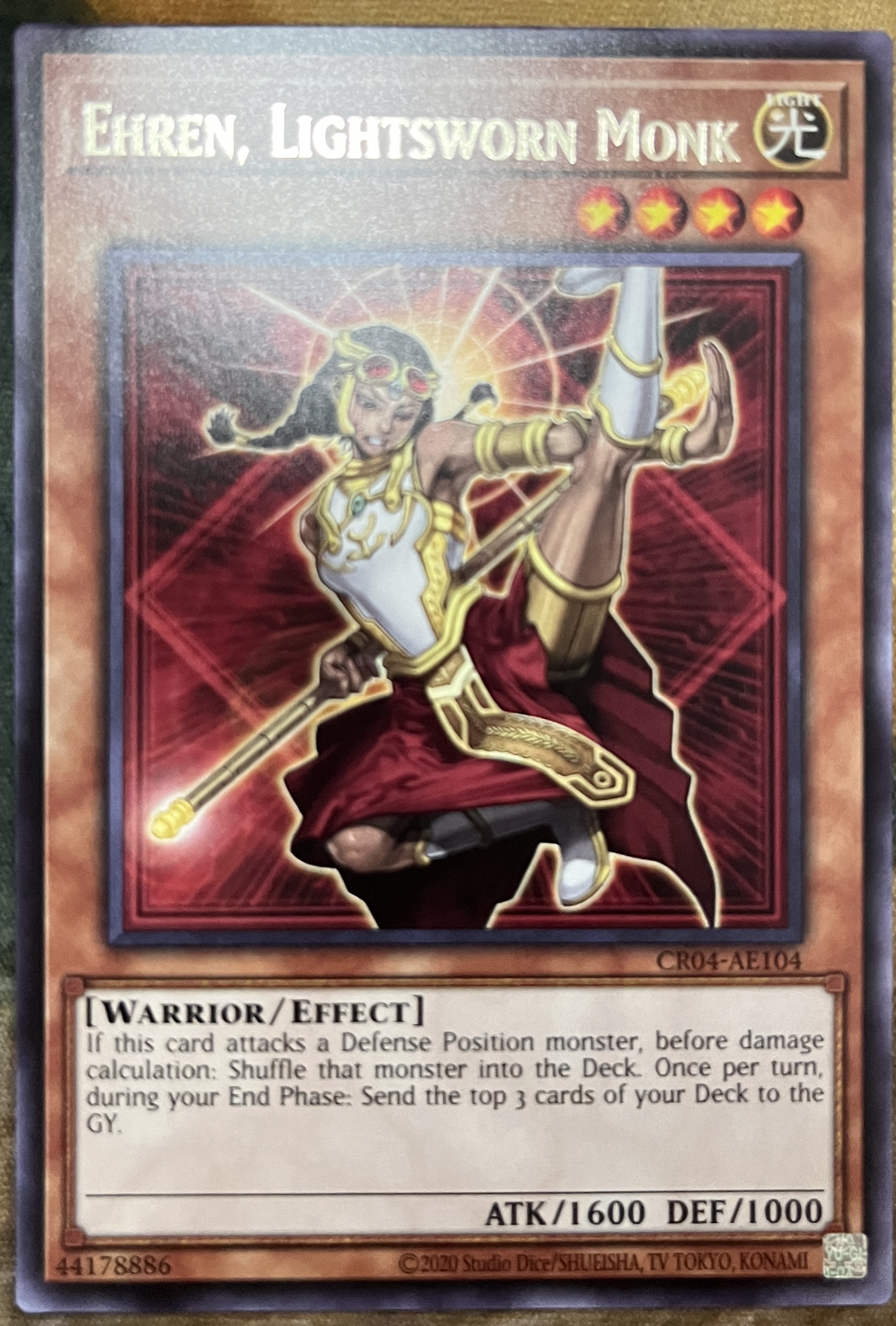 CR04-AE104 (R)Ehren, Lightsworn Monk
