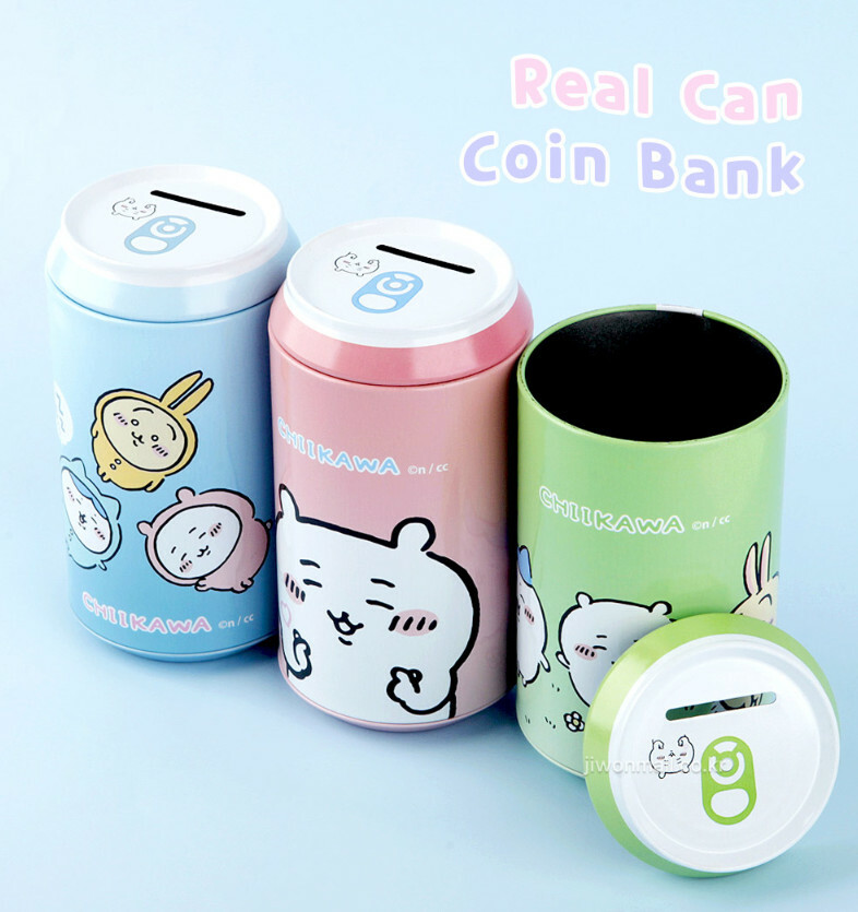 CHIIKAWA Can Coin Bank Box 吉伊卡哇 小可愛儲錢箱 (3款)