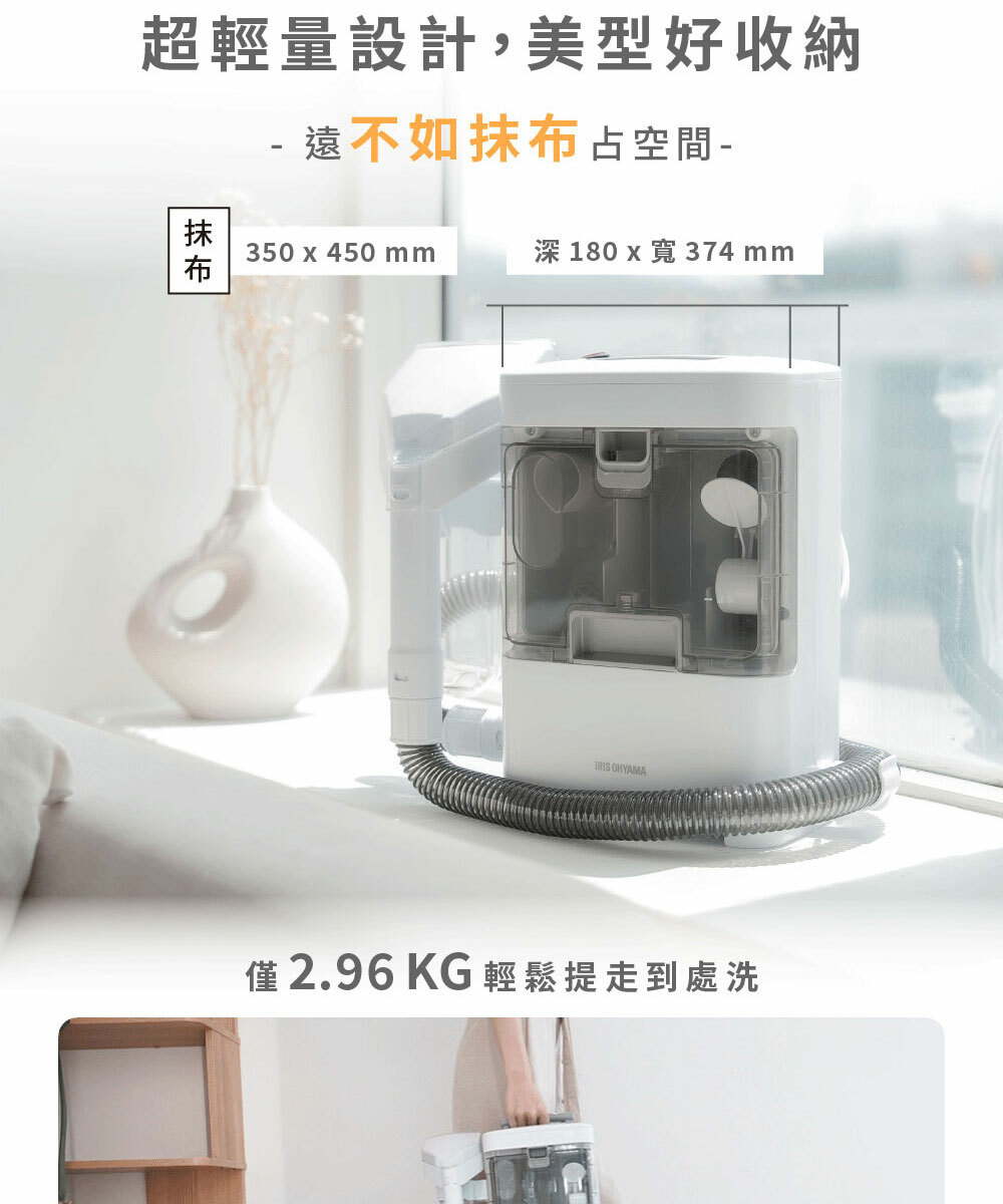 織物清潔機 RNS-301B｜日本IRIS OHYAMA