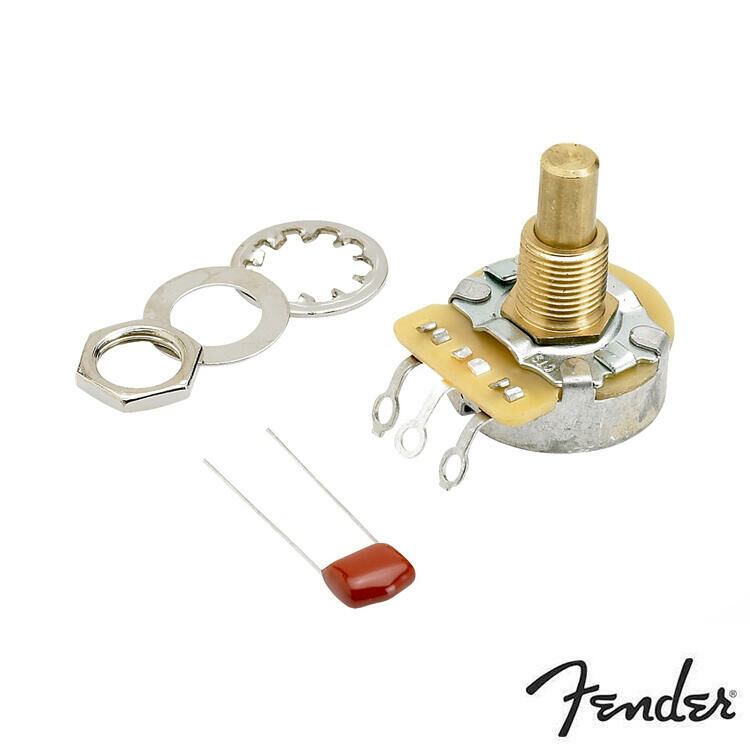 Fender 0990835000 500K Solid Shaft VR 可變電阻