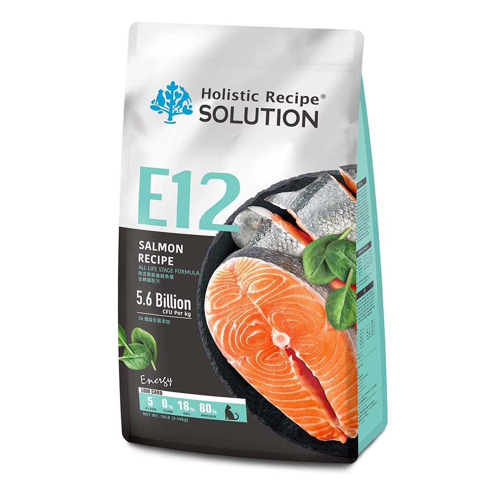耐吉斯SOLUTION- E12能量鮭魚餐-全齡貓配方 全齡貓飼料貓咪飼料 全齡貓適用