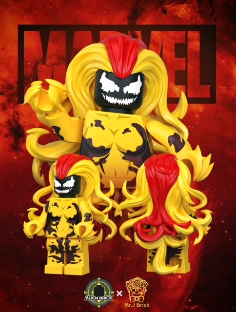 【Preorder】【Alien Brick X Mr J Brick】嚎叫