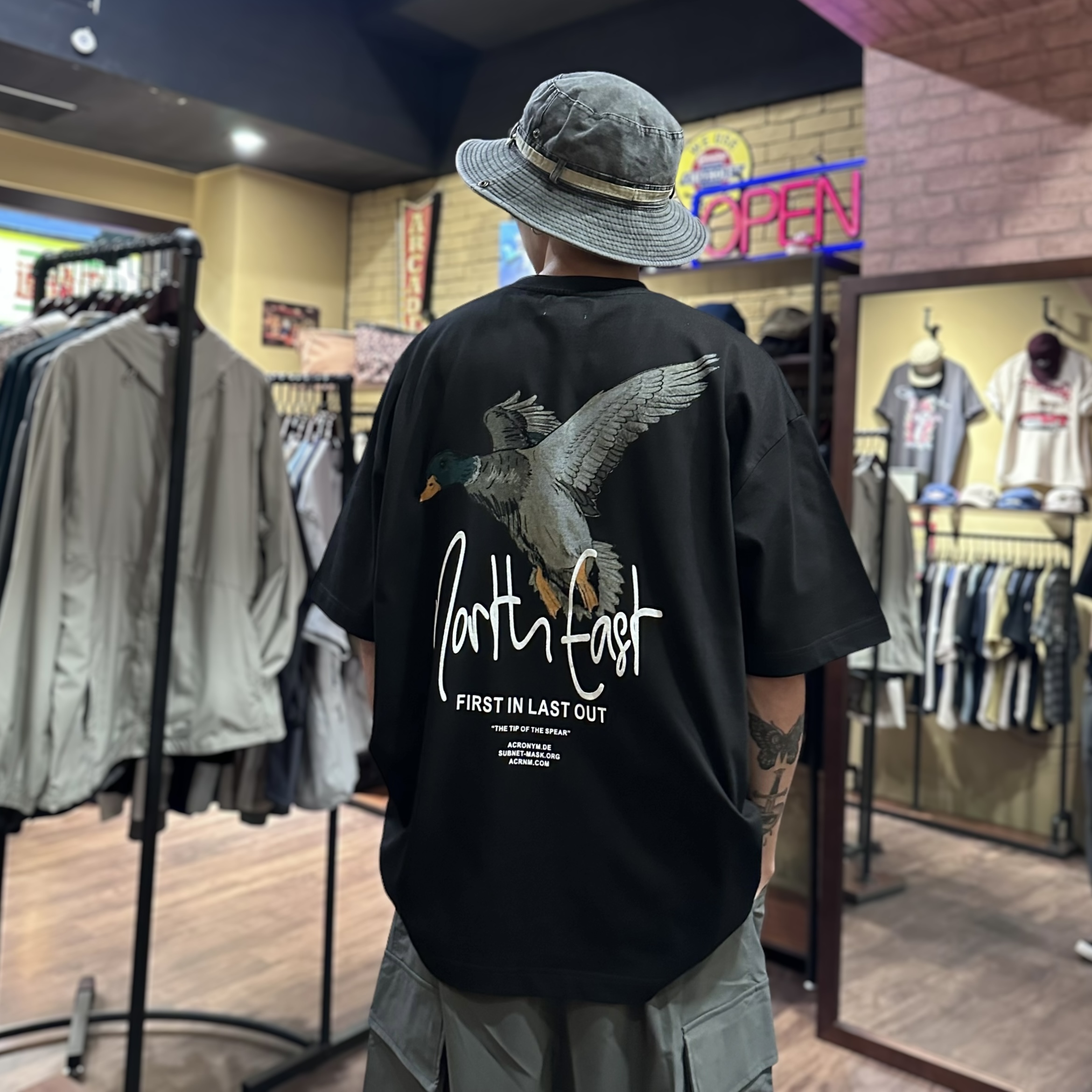 個性水洗做舊登山帽