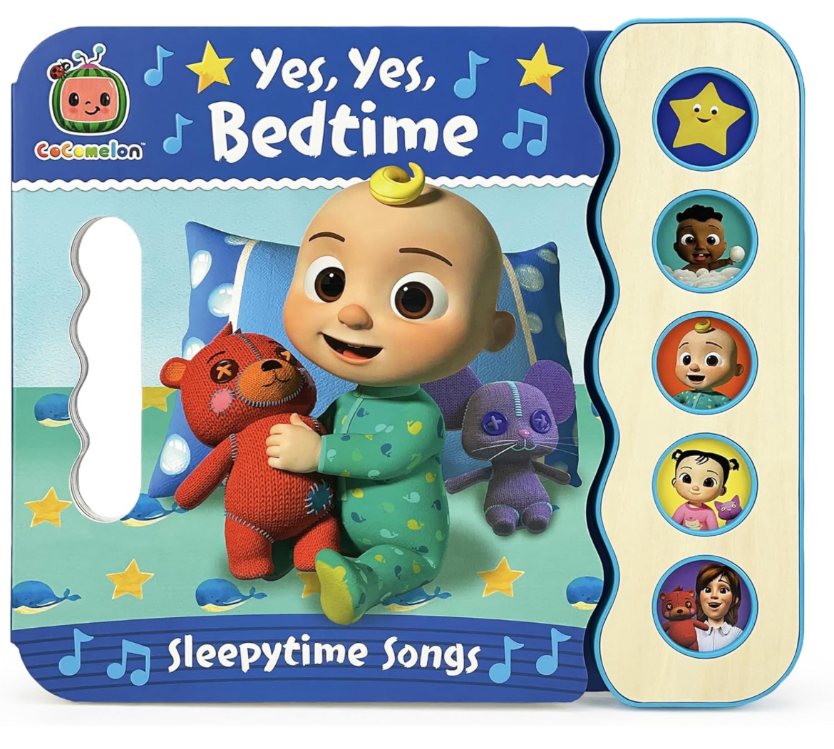 Cocomelon bed time song book