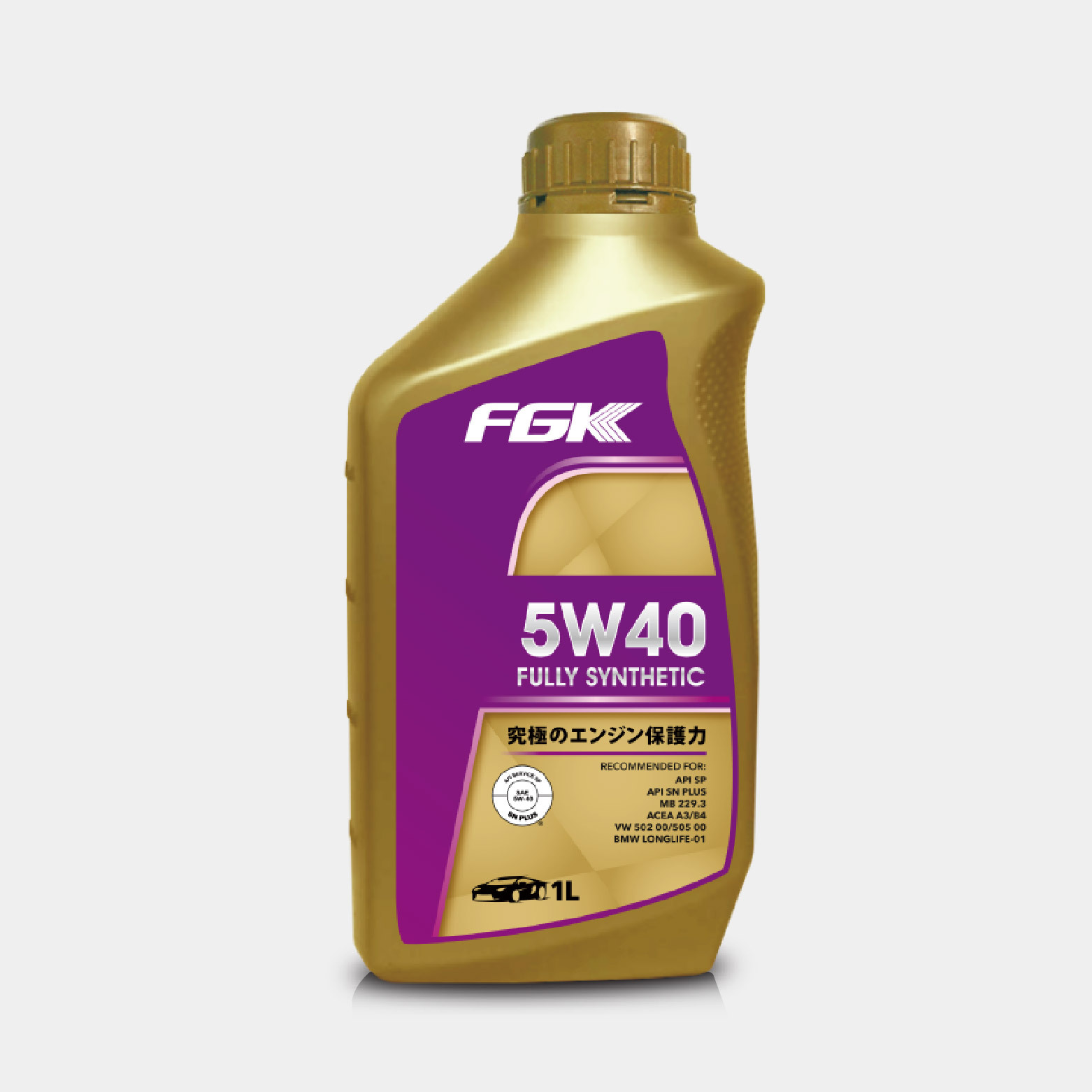 FGK 5W-40 全合成機油 1L