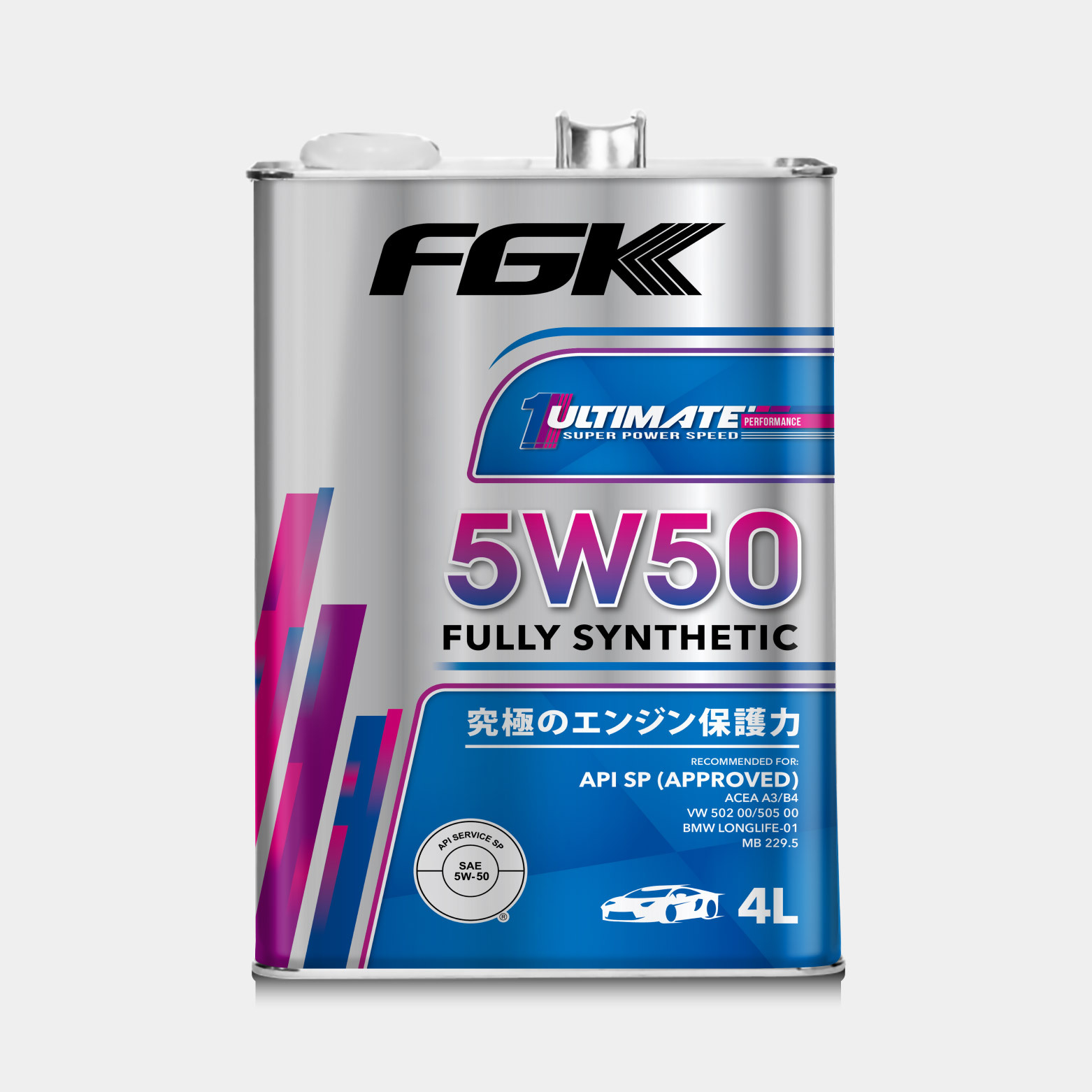 FGK Ultimate 5W-50 超強添加劑全合成機油 4L