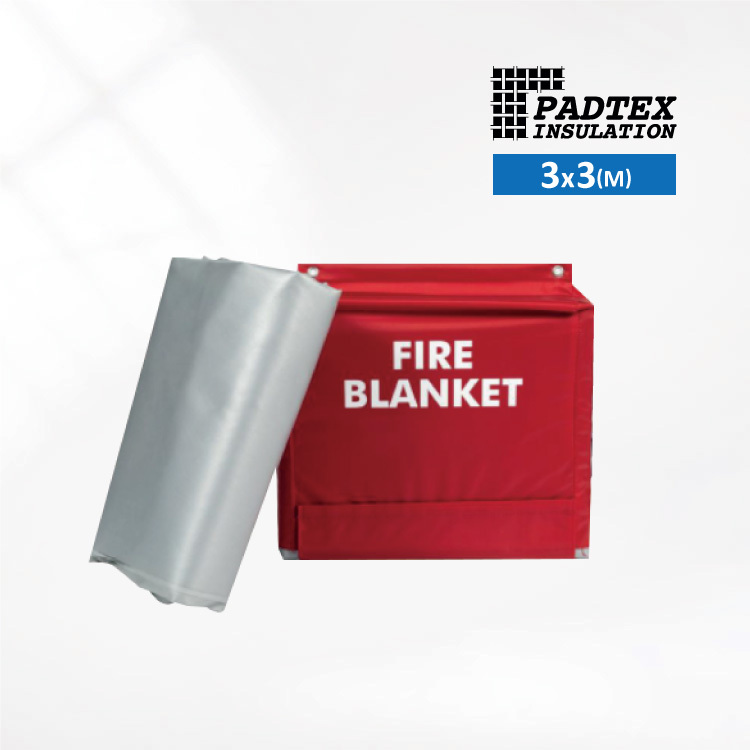 PADTEX鋰電池防火毯3X3m (電動機車滅火毯)｜正德防火