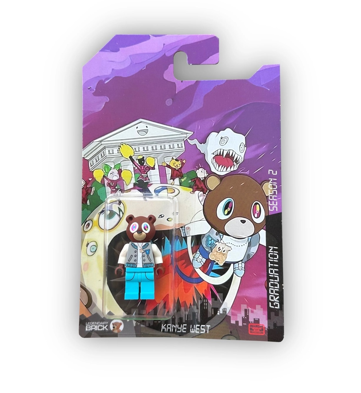 Kanye West - Graduation - Lego 樂高 玩具 收藏 公仔 吊卡