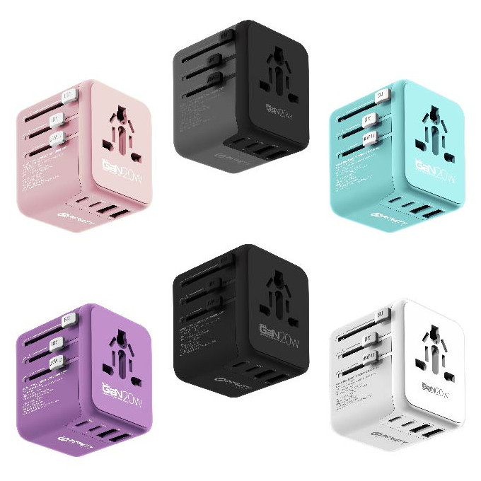 Infinity GaN世界通用PD萬能充頭插頭 GaN20W