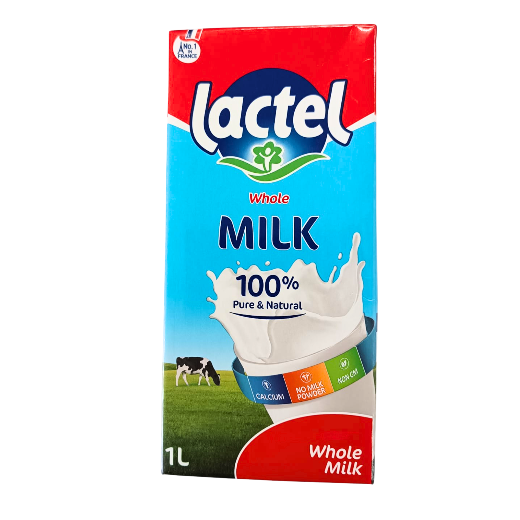 法國 Lactel 全脂純牛奶 (乳脂 3.5%) France UHT Full Cream Milk