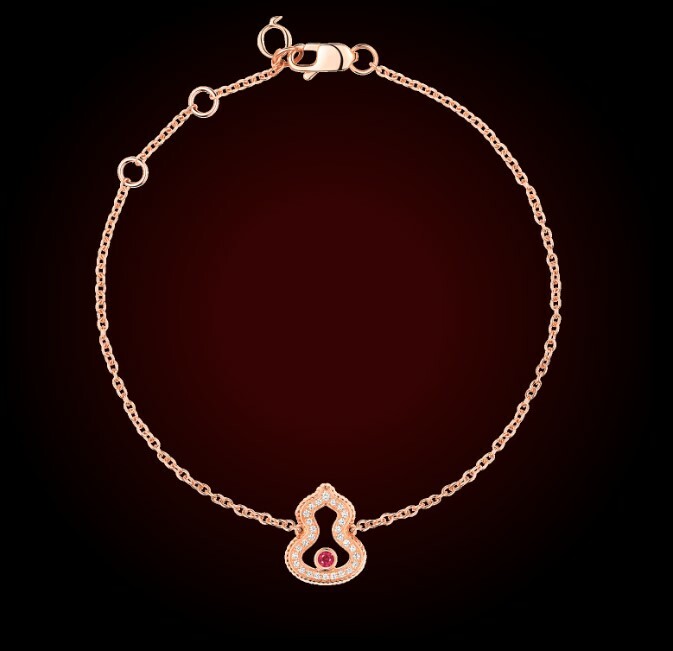 1QL0710-001 QEELIN Wulu Legend Bracelet in 18K Rose Gol