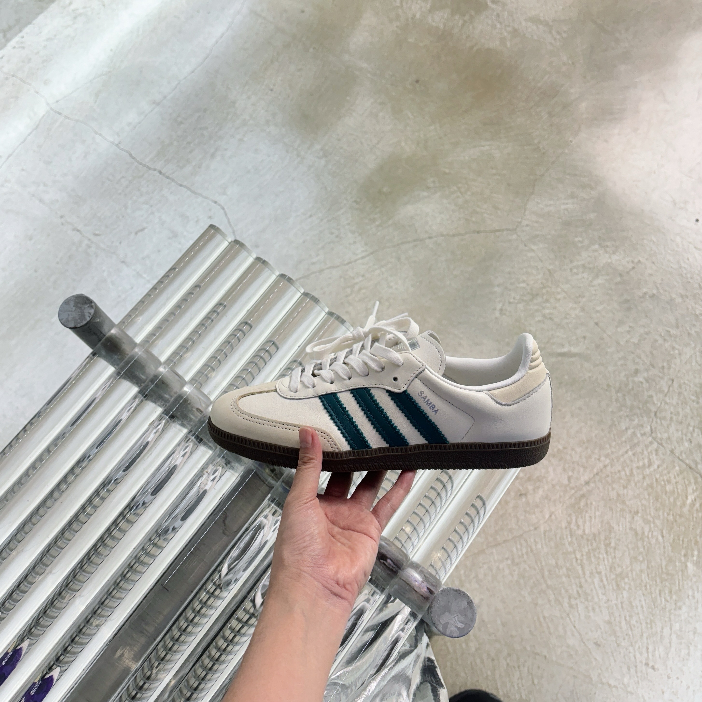 Adidas Originals Samba OG 奶油象牙綠 奶油色 綠色 復古鞋 IG1963