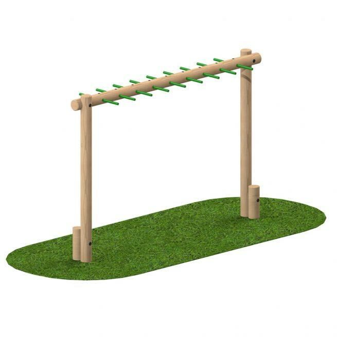 Suspended Plank Walk - A set of suspended planks to wal