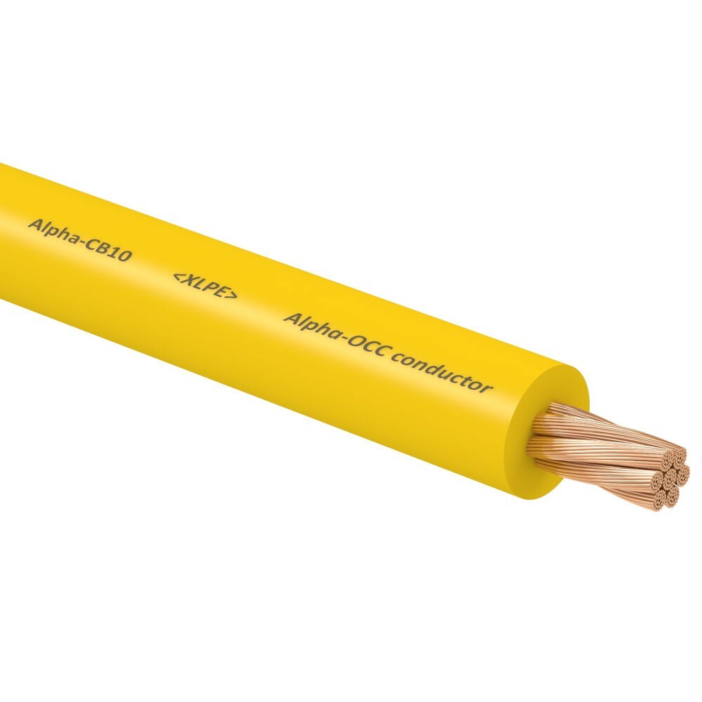 【管迷】日本古河 FURUTECH Alpha-CB10 10AWG 電源線 / 裸線切售 台灣代理商公司貨