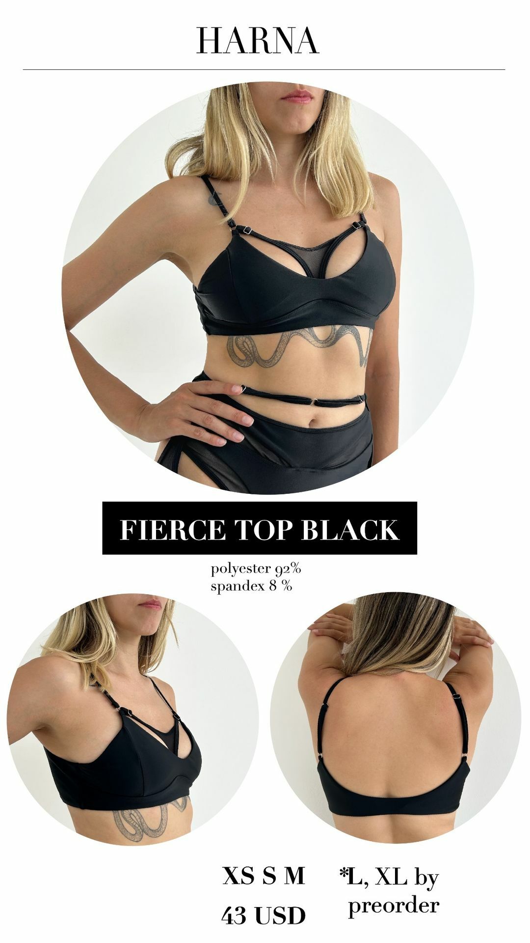 Fierce Top-Black