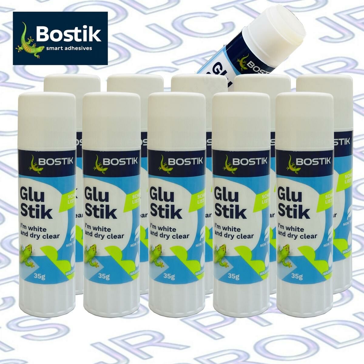 Bostik - "Glu Stik" 槳糊筆 (35克) - 10 支