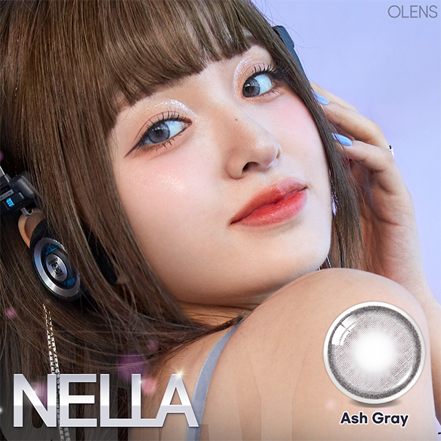 Olens Nella 1Day Ash Gray (10P)