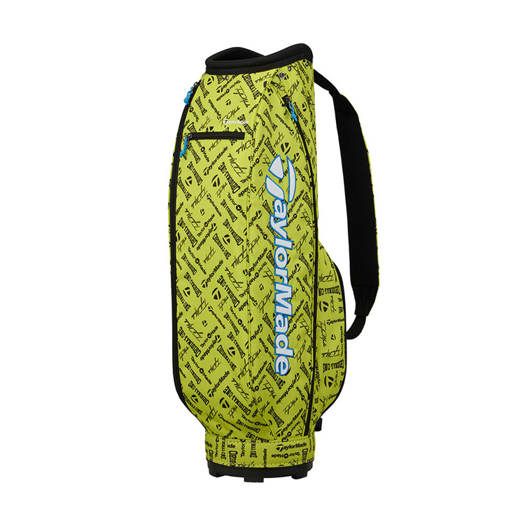 TaylorMade-ICON GRAPHIC 雙LOGO高爾夫球筒(男)-萊姆綠 / 白