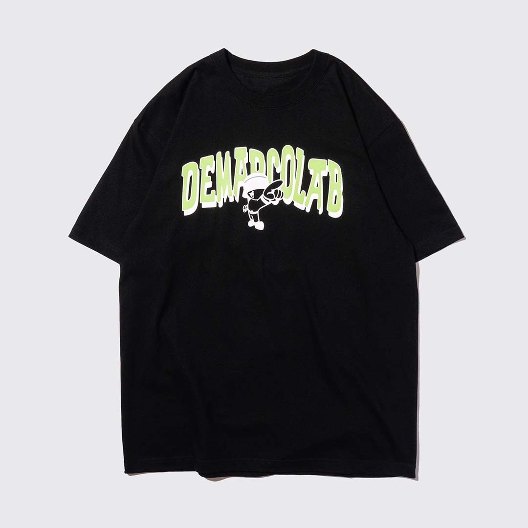 MARCOLAB LEDER TEE (BLACK)