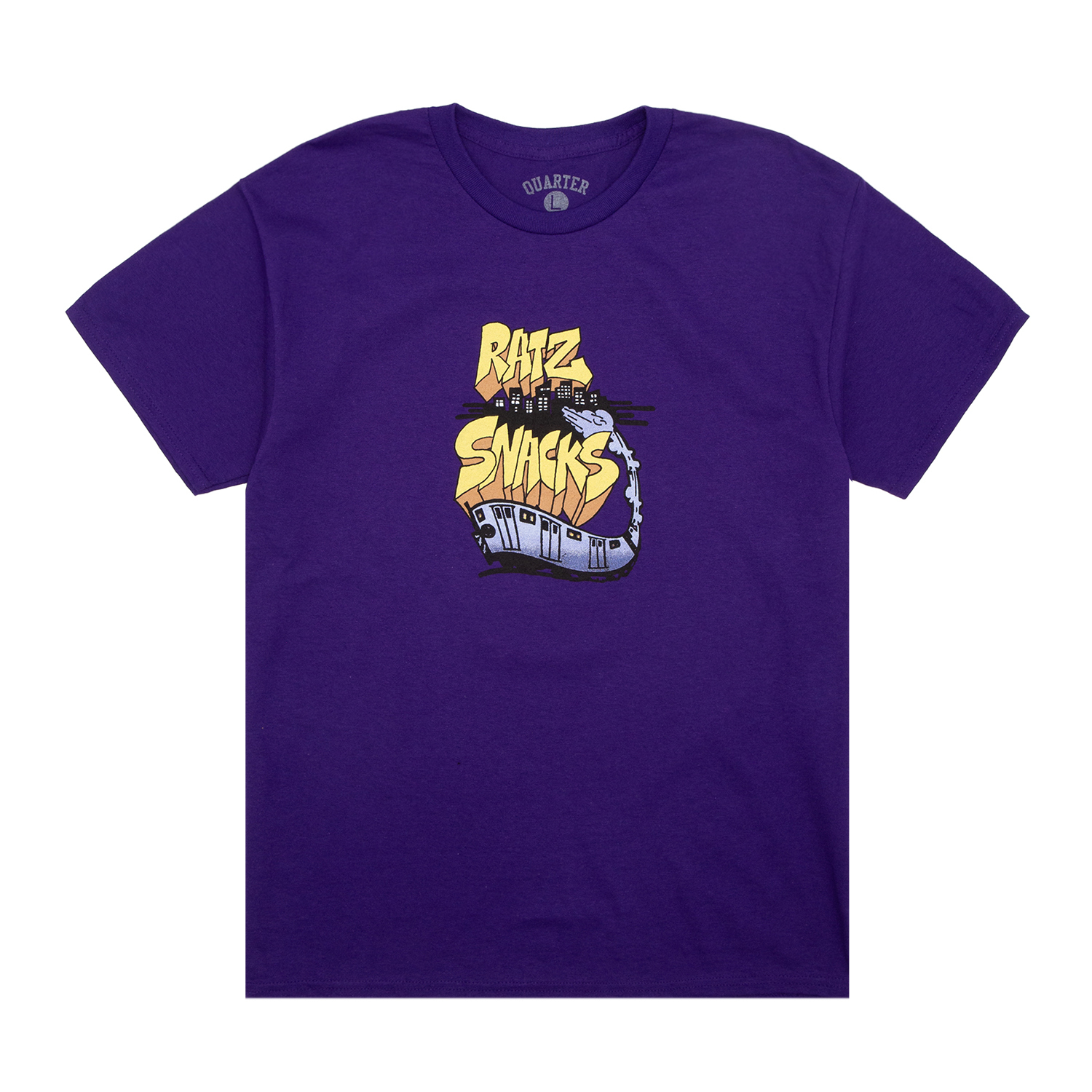 Quartersnacks "Rat Ratz Train Tee"