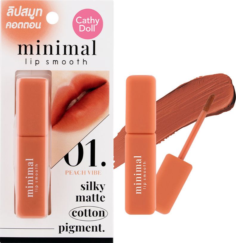 Minimal Lip Smooth - 01 Peach Vibe