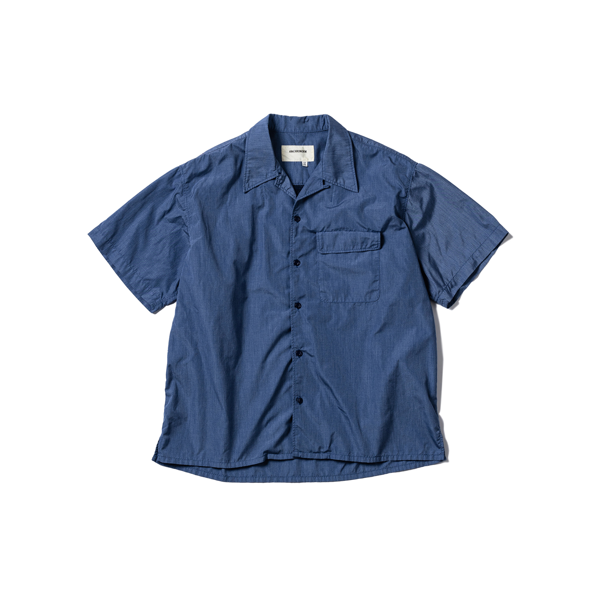 ANACHRONORM - Ventilated S/S Open Coller Shirts