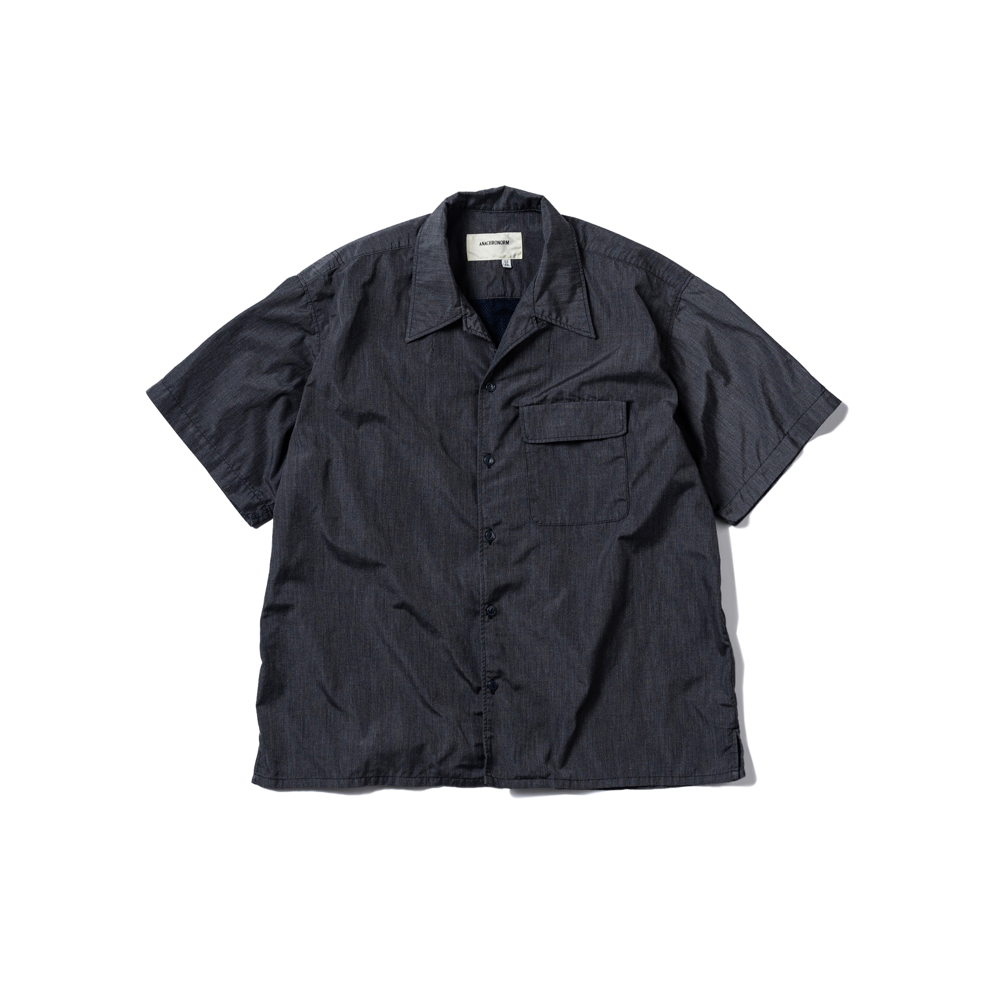 ANACHRONORM - Ventilated S/S Open Coller Shirts