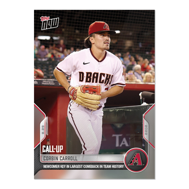 CORBIN CARROLL - 2022 MLB TOPPS NOW #804
