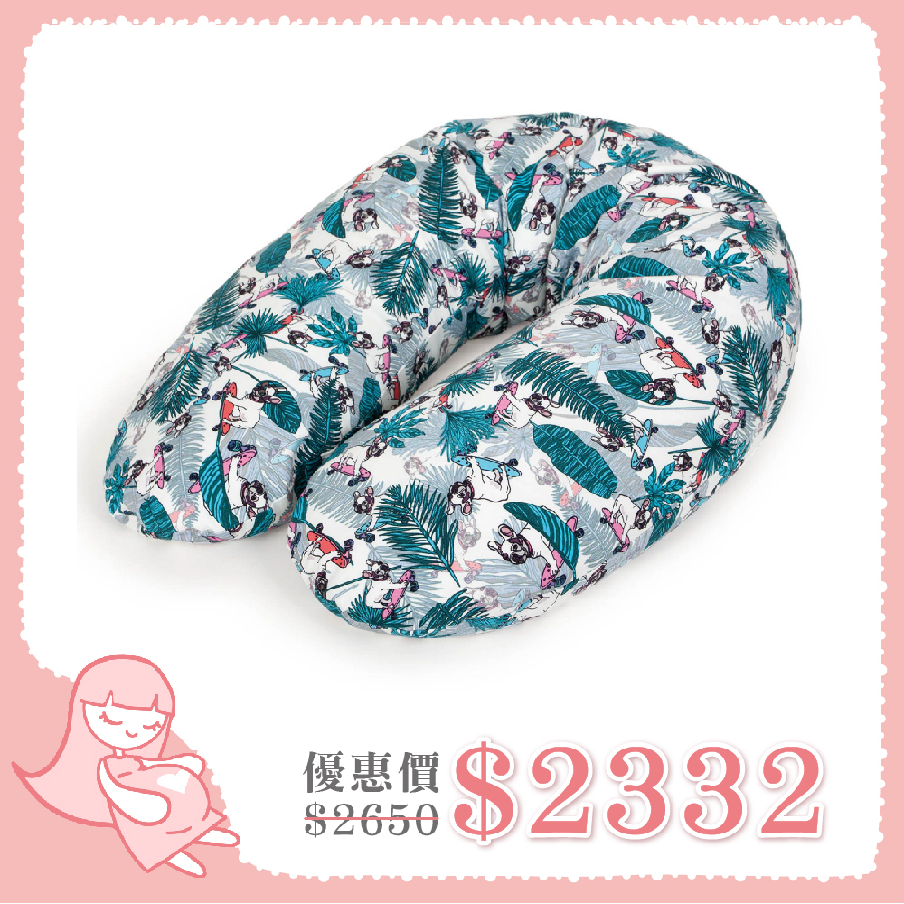 為媽咪量身打造的依靠｜波蘭Ceba Baby U型多功能孕婦枕-嘻哈法鬥