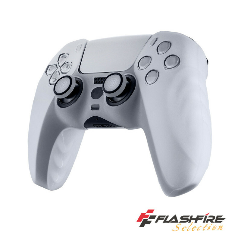 FlashFire PS5手把保護套 白 P803W