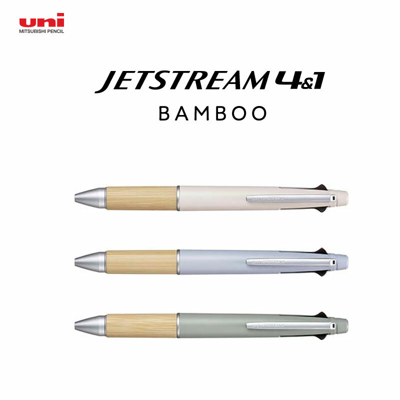 三菱 UNI - Jetstream 4&1多功能竹握筆 - Bamboo（共3款）