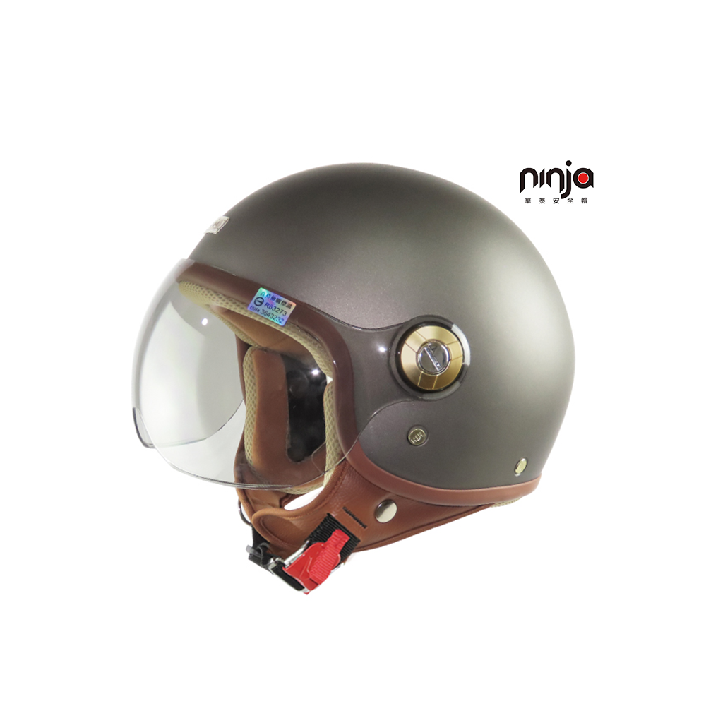 KK 華泰 K808A+ 醺砂飛行帽 消光系列-隕石灰