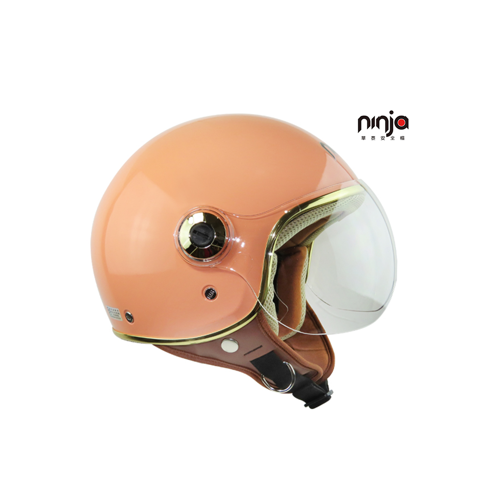 KK 華泰 K808A 金緻風飛行帽 千島橘