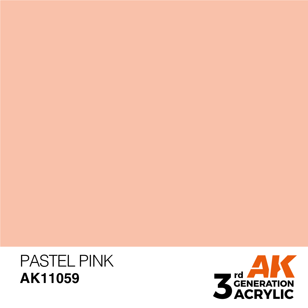 [現貨]AK - 水性壓克力顏料 3rd PASTEL PINK – PASTEL