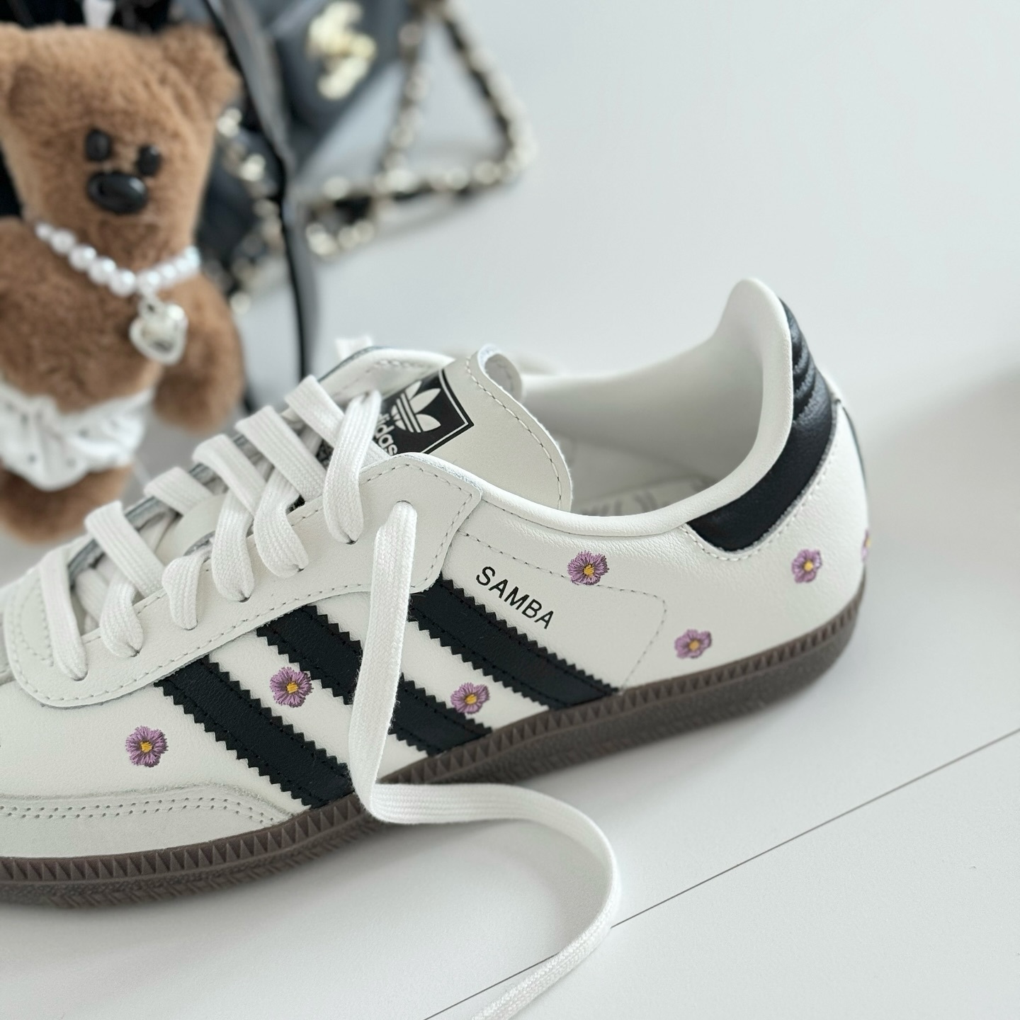 Adidas Originals - Samba OG - White Floral