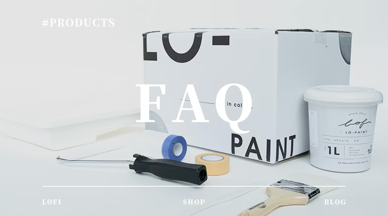 Lo-Paint 風格油漆套組｜下單、付款、物流、常見問題